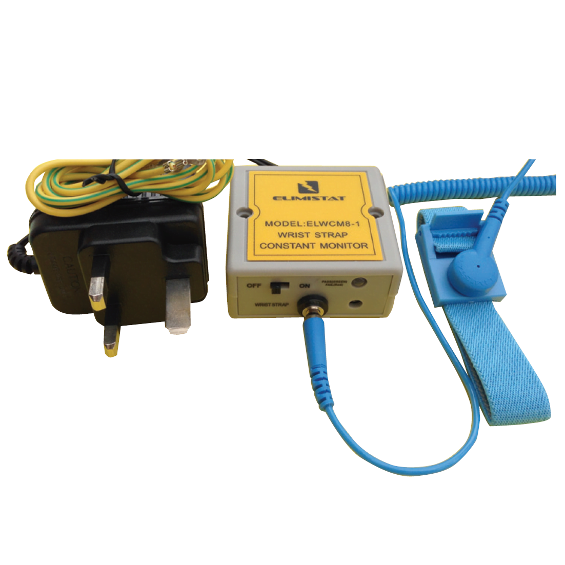 Single Wrist Strap Constant Monitor - Elcom